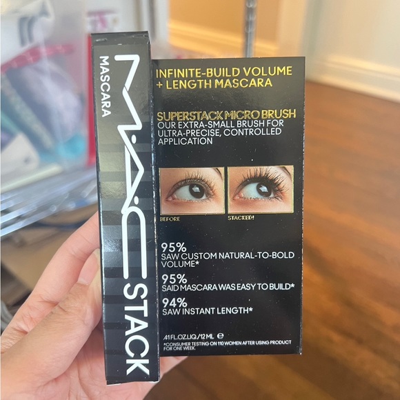 Makeup | New Mac Cosmetics Stack Infinitebuild Volume Length Mascara ...